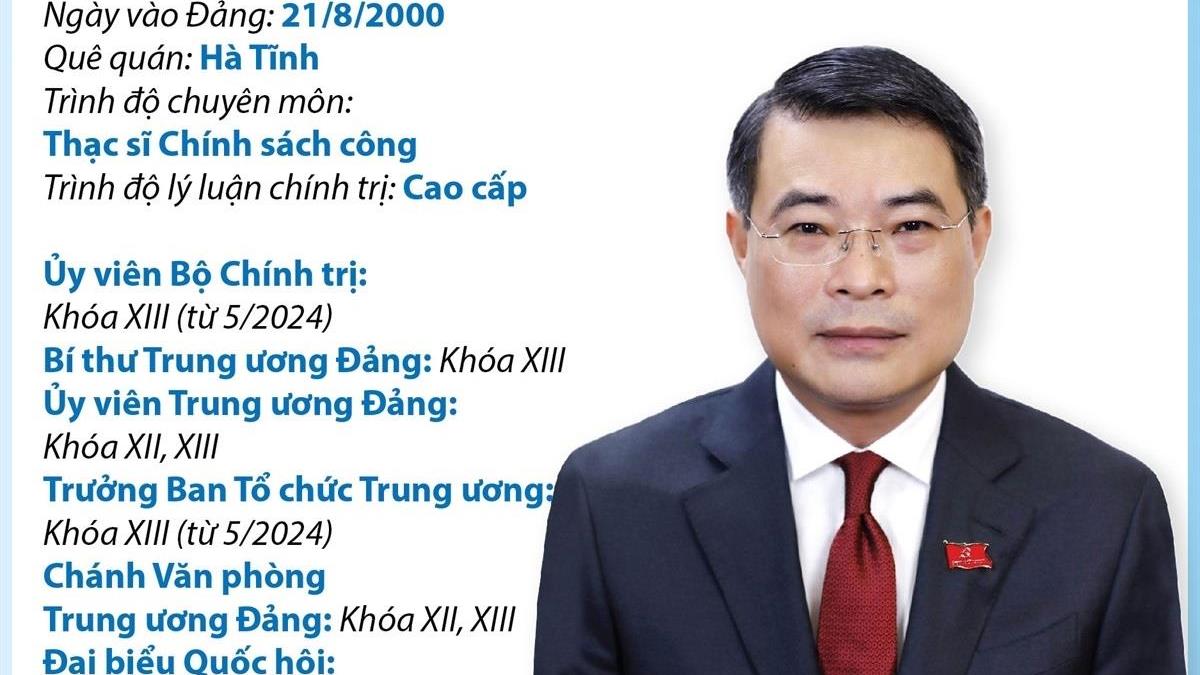 Ủy viên Bộ Chính trị, Bí thư Trung ương Đảng, Trưởng Ban Tổ chức Trung ương, Chánh Văn phòng ...