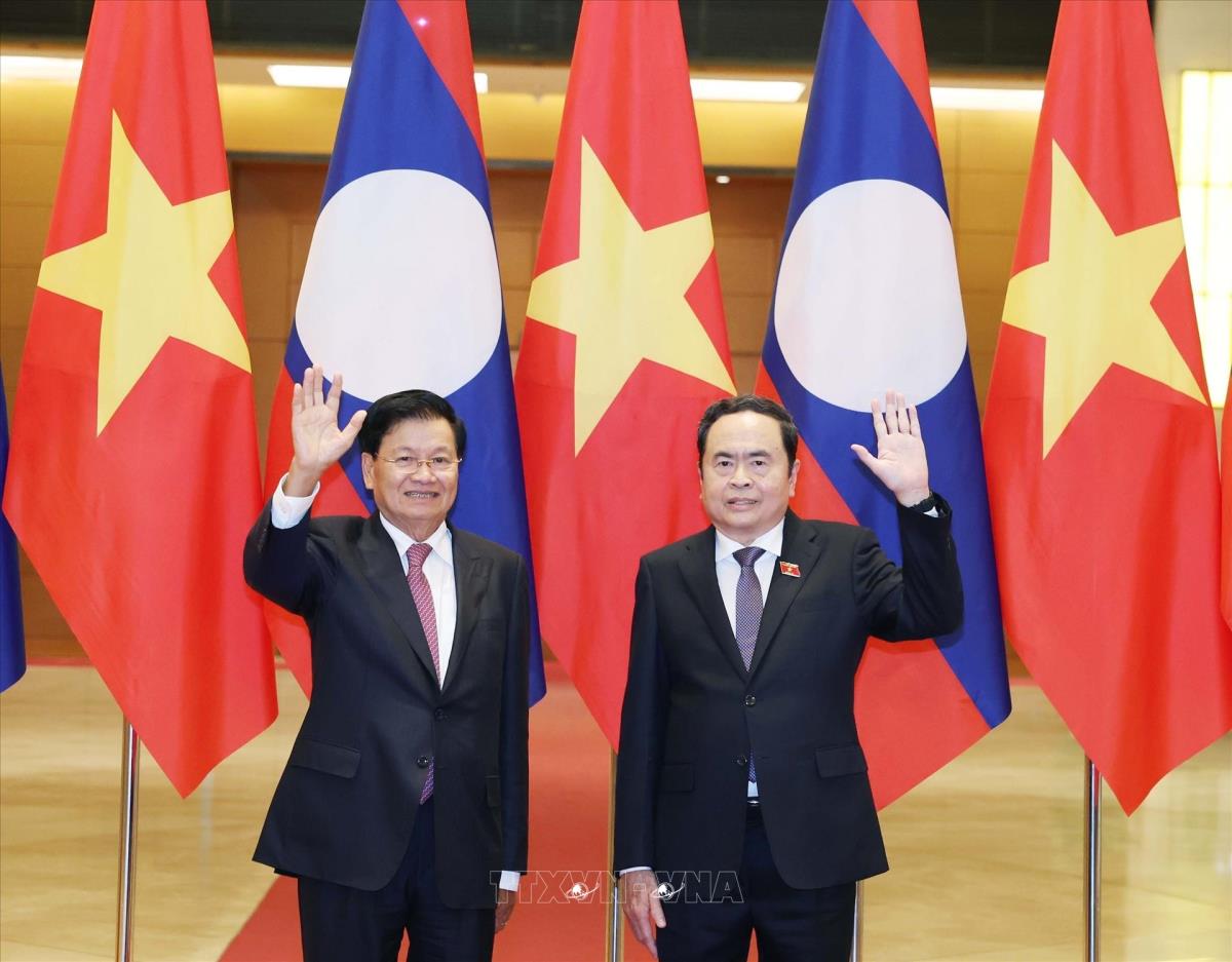 Chủ tịch Quốc hội Trần Thanh Mẫn hội kiến Tổng Bí thư, Chủ tịch nước ...