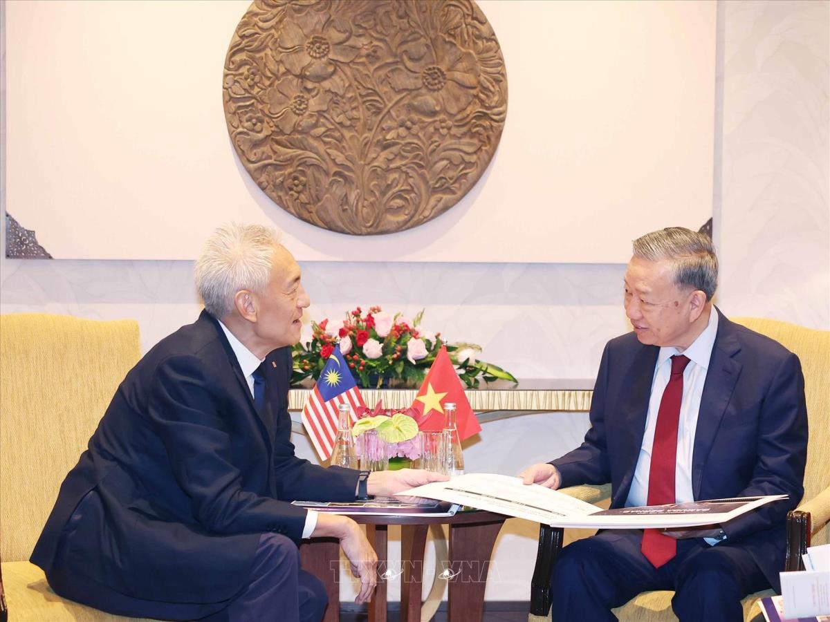 Tổng Bí thư Tô Lâm tiếp Giám đốc Điều hành Tập đoàn Gamuda