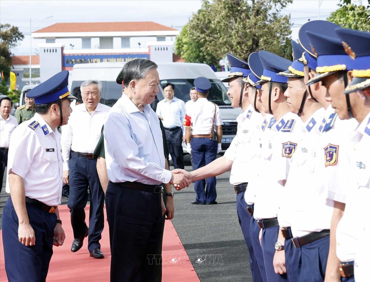 Tổng Bí thư Tô Lâm: Tập trung xây dựng Cảnh sát biển Việt Nam theo ...