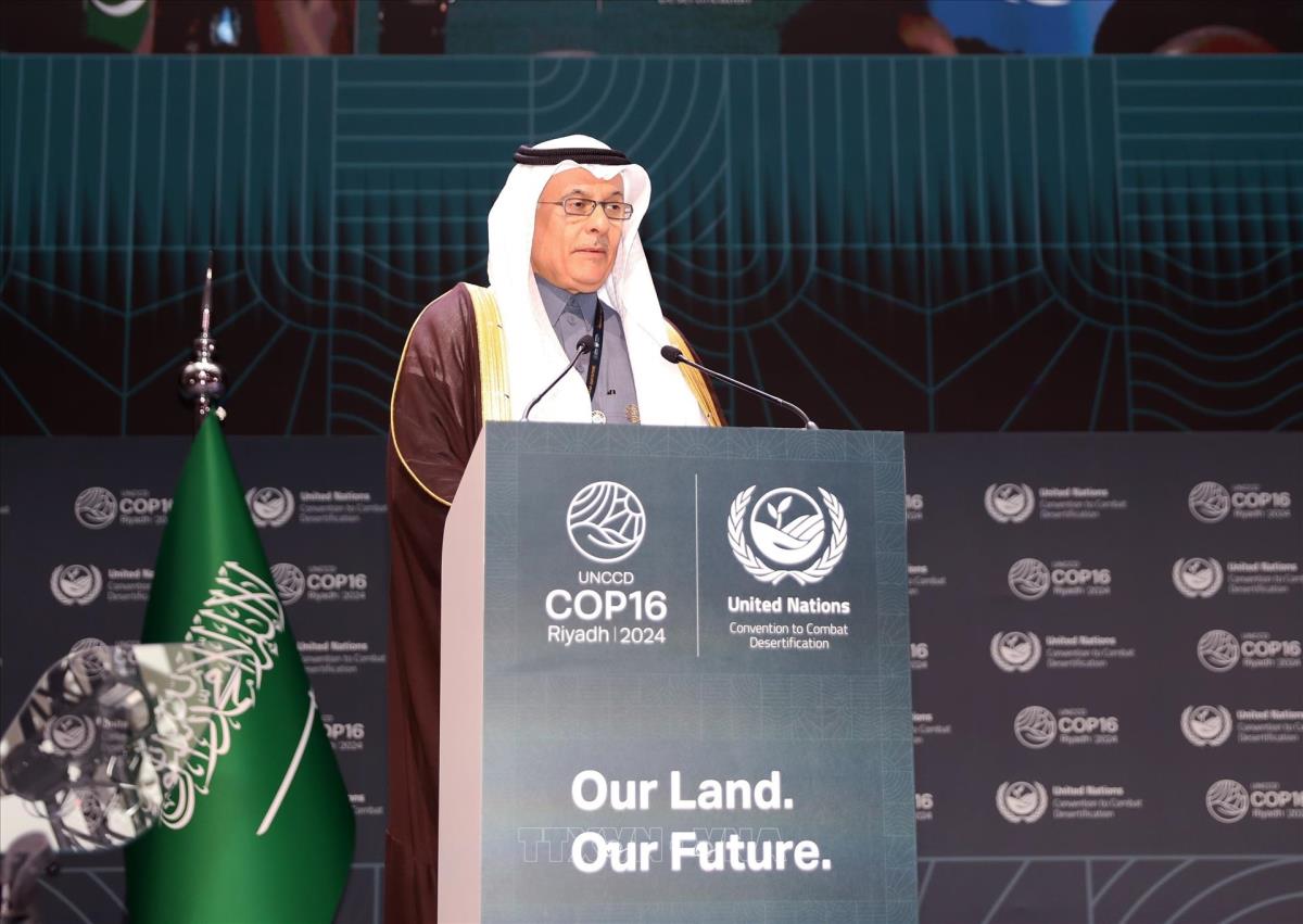 Saudi Arabia công bố sáng kiến chống hạn hán